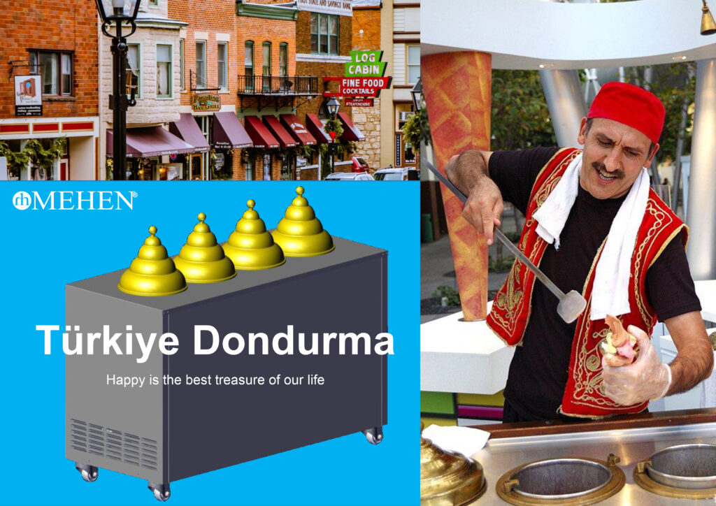 Turkish Ice Cream - Mehen Gelato Machine